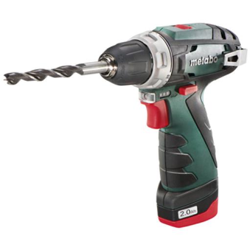 Metabo akumulatorska bušilica odvrtač POWERMAXX BS BASIC, 2x2.0Ah, 12V, 602206531