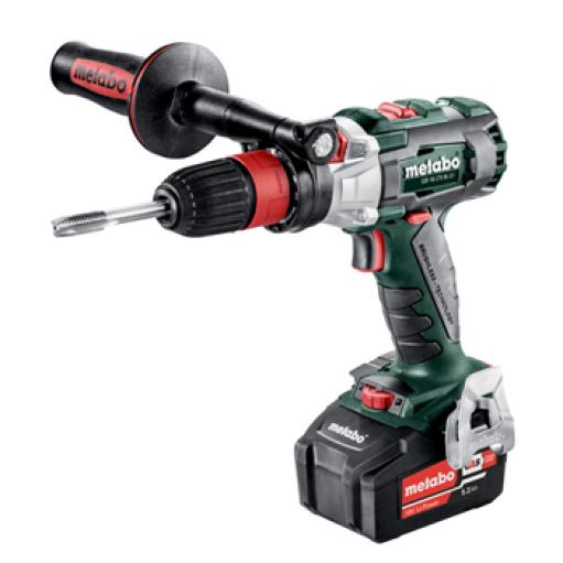 Metabo GB 18 LTX BL Q I Akumulatorska bušilica/odvrtač + ureznik navoja, 603828500, 2x5.2Ah