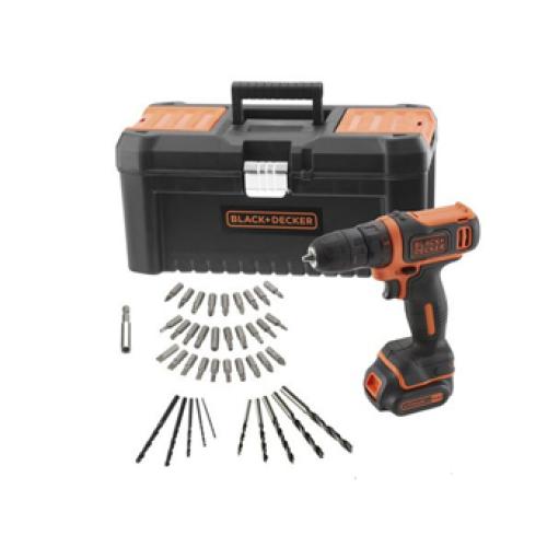 Black+Decker akumulatorska bušilica odvijač 10,8V LI-Ion BDCDD121KA