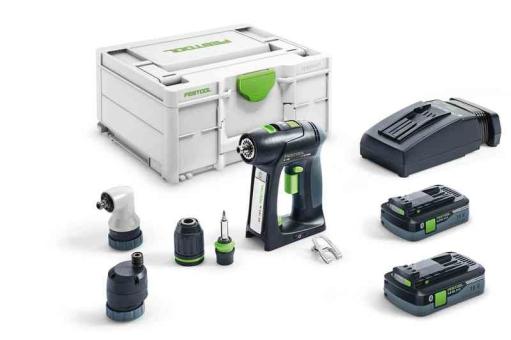 Festool Baterijska bušilica/odvijač C 18 HPC 4,0 I-Set, 576442