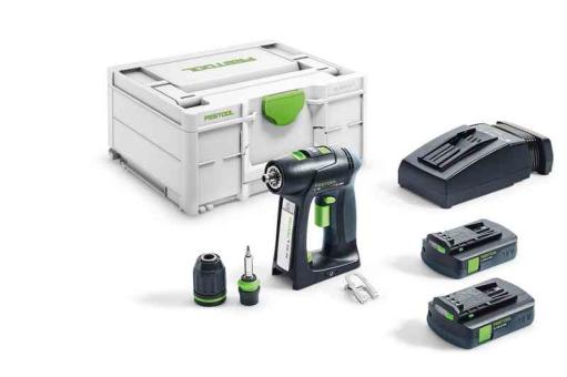 Festool Baterijska bušilica/odvijač C 18 C 3,1-Plus, 576437