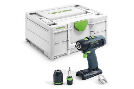 Festool Baterijska bušilica T 18+3-Basic, 576448