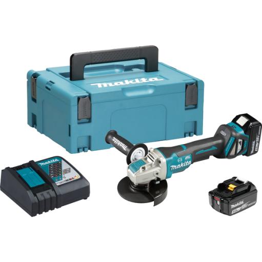 Makita DGA519RTJ Akumulatorska ugaona brusilica