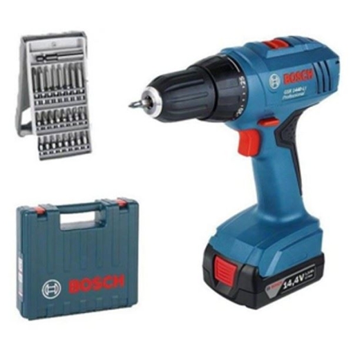 Bosch GSR 1440-LI akumulatorska bušilica + set bitova