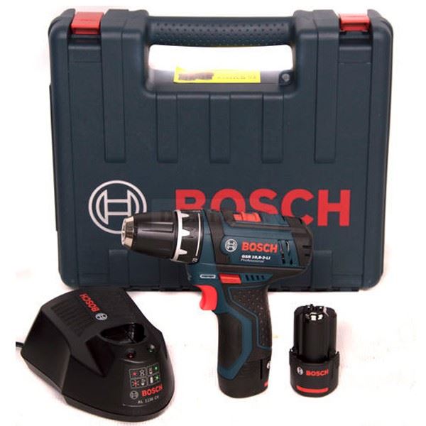 Bosch GSR 10.8-2-LI, 2X2.0 AH Akumulatorska šrafilica