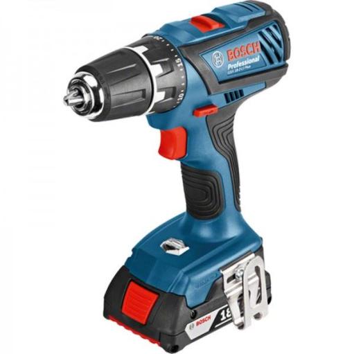 Bosch GSR 18-2-LI Plus akumulatorska bušilica-odvrtač, 2x2.0Ah