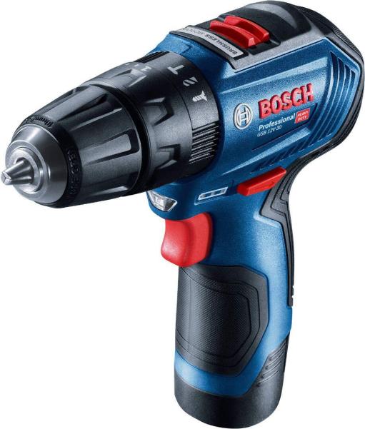 Bosch GSB 12V-30 Akumulatorska vibraciona bušilica-odvrtač, Solo, 06019G9102, bez baterije i punjača