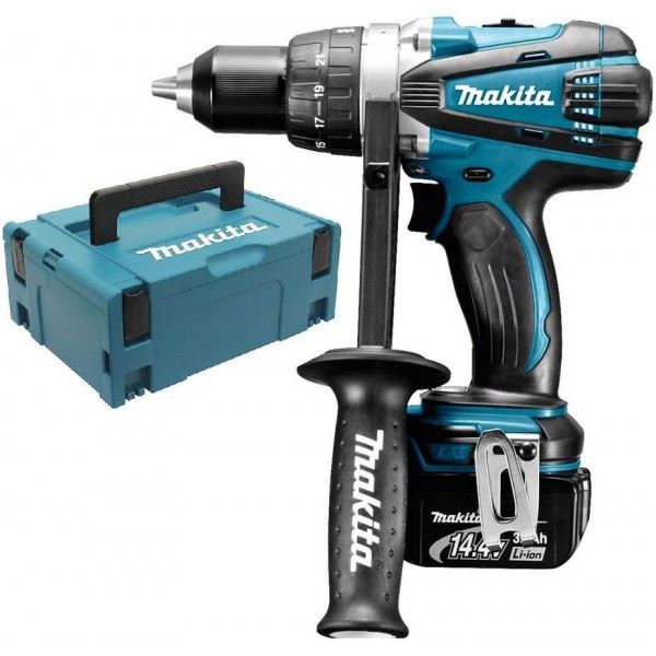 Makita BHP448RFJ Akumulatorska vibraciona bušilica-odvijač, 2x3.0Ah