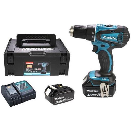 Makita DDF456SP1F Akumulatorska bušilica - odvijač, 2x4.0Ah