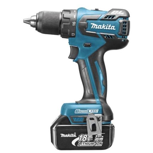 Makita DDF459RFJ Akumulatorska bušilica - odvijač, 2x3.0Ah