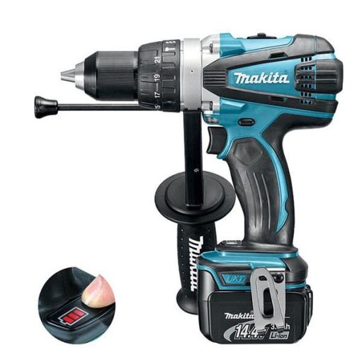 Makita DHP448RFJ Akumulatorska udarna bušilica-odvijač, 2x3.0Ah