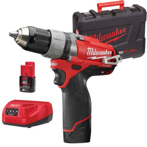 Milwaukee aku bušilica - odvijač 12V 2Ah M12 CDD-202C