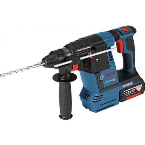 Bosch GBH 18V-26, 2X6.0Ah - akumulatorska bušilica + 7-delni set burgija