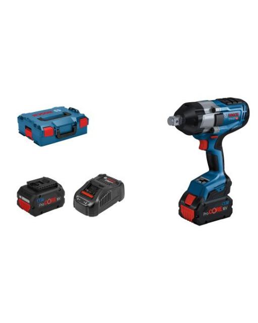 Bosch Akumulatorski udarni odvrtač GDS 18V-1050 H, 18V, 2 x 8,0 Ah ProCORE + L-BOXX, 06019J8502