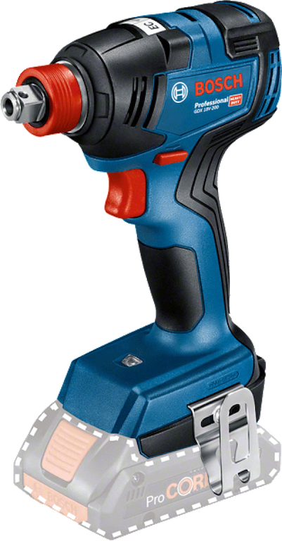 Bosch GDX 18V-200 Akumulatorski udarni odvrtač Solo, 06019J2204