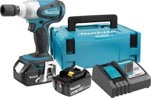 Makita DTW251RMJ akumulatorski udarni odvijač, 2x4.0Ah