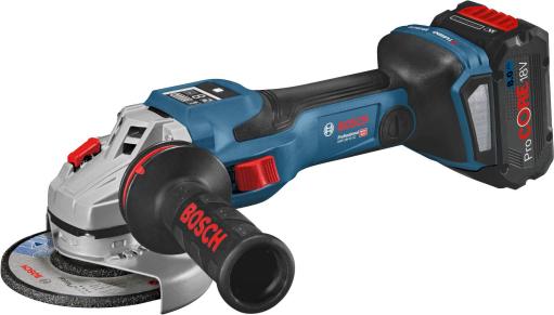 Bosch GWS 18V-15 SC Akumulatorska ugaona brusilica, 125mm, 2x8.0Ah