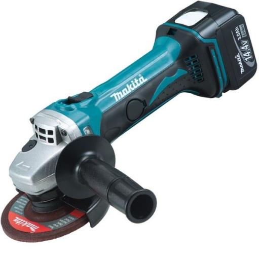 Makita DGA450RFE Akumulatorska ugaona brusilica, 2x3.0Ah