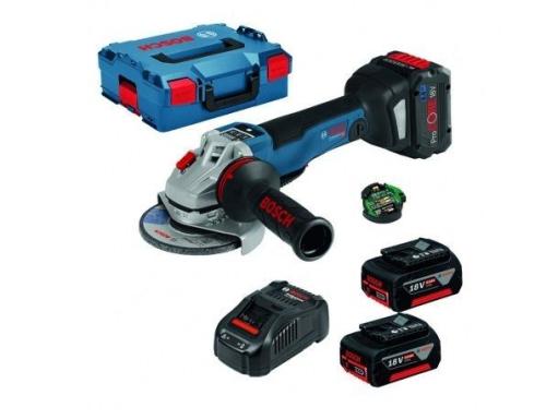 Bosch GWS 18V-10 PSC Akumulatorska ugaona brusilica, 2x5.0Ah