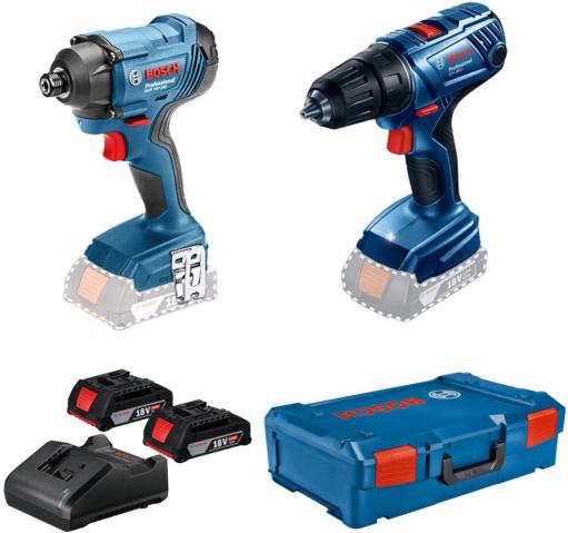 Bosch Set akumulatorskog alata GSR 180-LI + GDR 18V-160, 18V, 2x2,0 Ah, 0615990M8J