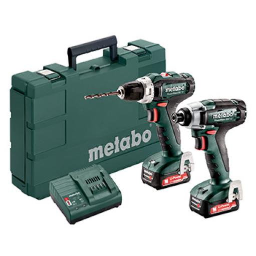 Metabo Combo Set 2.7.1 Akumulatorski udarni odvrtači PowerMaxx SSD 12 i PowerMaxx BS 12, 685166000