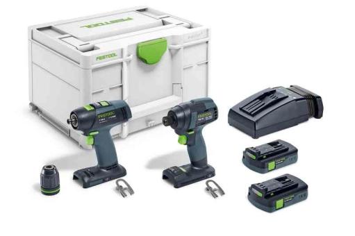 Festool Baterijski odvrtač TID 18 C 3,1-Set T18, 576492