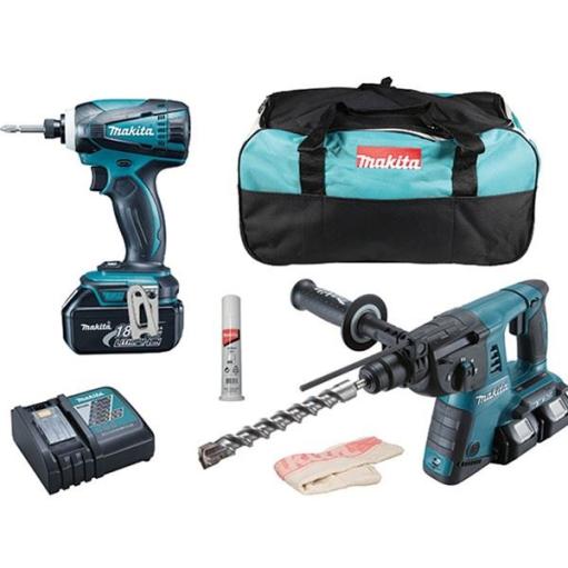 Makita DLX2071M Set akumulatorskih alata