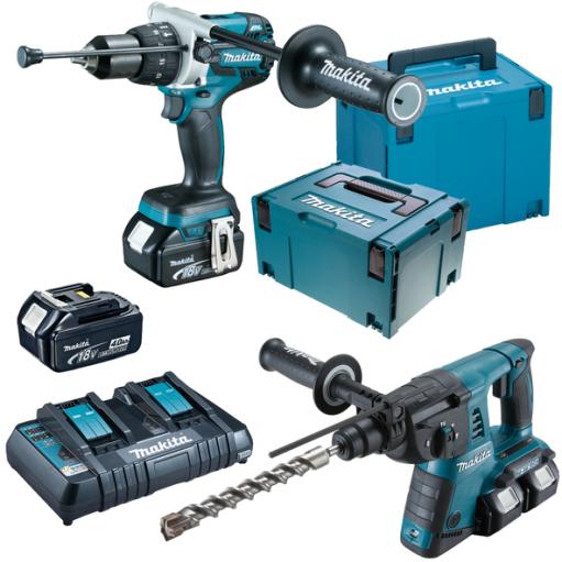 Makita DLX2097PMJ Set akumulatorskih alata