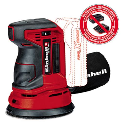 Einhell TE-RS 18 Li-Solo Akumulatorska ekscentrična brusilica, bez baterije i punjača