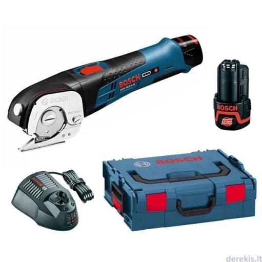 Bosch GUS 12V-300 Akumulatorske univerzalne makaze, 2x2.0Ah