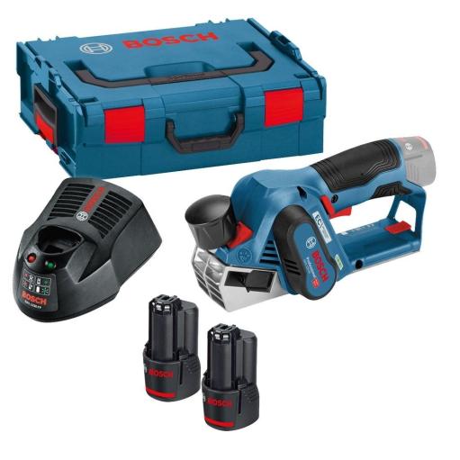 Bosch GHO 12V-20 Akumultorsko rende (ručni abrihter), 2x3.0Ah