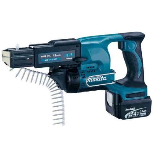 Makita BFR440RFE Akumulatorski odvrtač sa magacinom, 2x3.0Ah