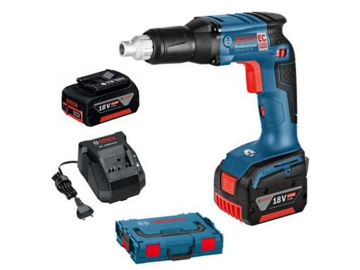 Bosch GSR 18 V-EC TE Akumulatorski odvrtač za suvu gradnju, 2x5.0Ah