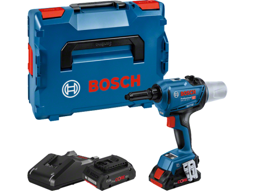 Bosch GRG 18V-16 C Akumulatorski pištolj za pop nitne, 2x4.0Ah ProCORE u L-Boxx koferu 06019K5001