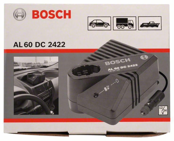 Auto-punjač AL 2422 DC Bosch 2607224410, 2,2 A, 12 / 24 V, EU/UK