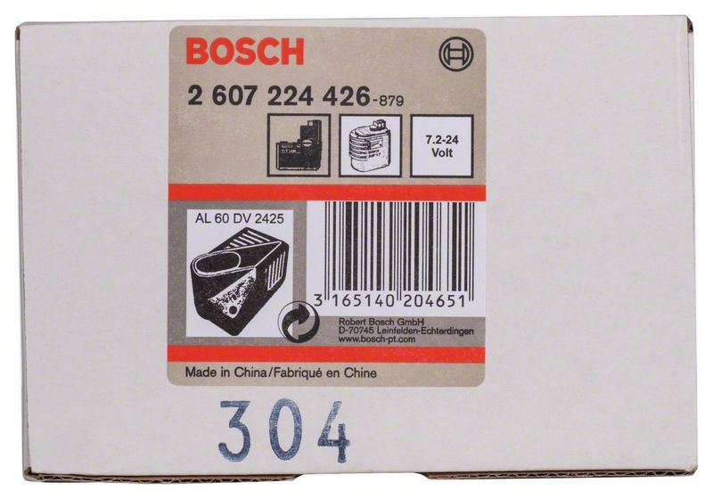 Standardni punjač AL 2425 DV Bosch 2607224426, 2,5 A, 230 V, EU