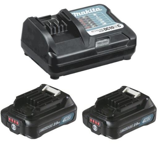 Makita SET 13 - 2 12V baterije 12V 2.0Ah BL1021B +punjač DC10WC