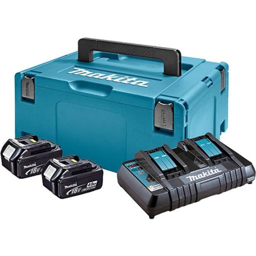 Makita 197504-2 LXT komplet za napajanje (BL1840Bx2, DC18RC)