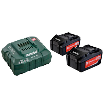 Metabo Basic Set 2 x 4.0 Ah, Metabo baterije + punjač