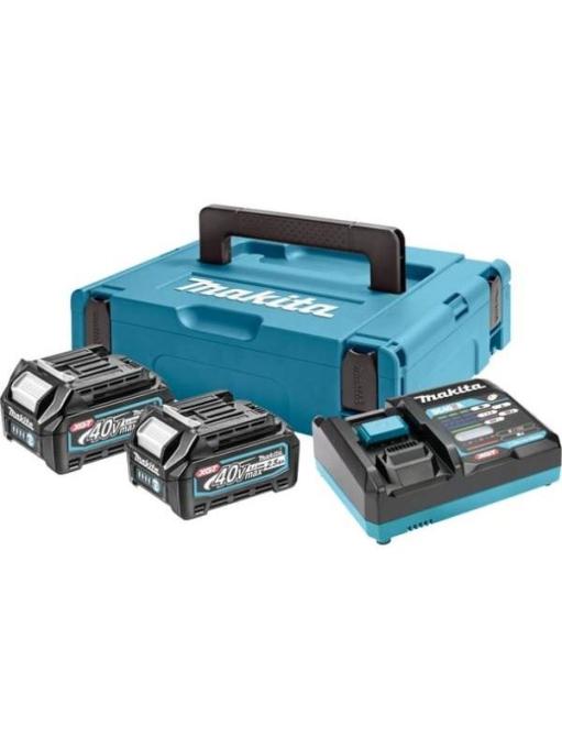 Makita DC40RA + BL4025x2 + MAKPAC Type1 XGT set