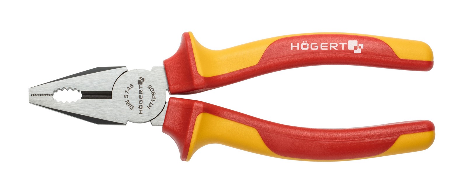 Hogert HT1P905 klešta kombinovana izolovana 180 mm, vde, 1000