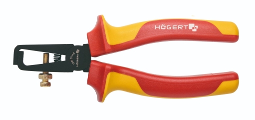 Hogert HT1P931 kliješta za skidanje izolacije izolovana 160 mm, vde, 1000 v