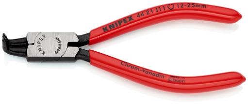 Knipex klešta za unutrašnje sigurnosne prstenove kriva 130mm 44 21 J11