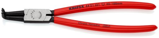 Knipex klešta za unutrašnje sigurnosne prstenove kriva 215mm 44 21 J31