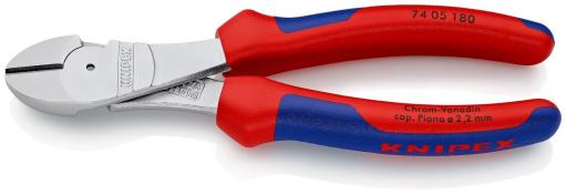 Knipex 74 05 180 Bočne sečice ojačane hromirana 180 mm