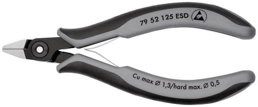 Knipex precizne kose sečice za elektroniku sa stezaljkom ESD 125mm 79 52 125 ESD
