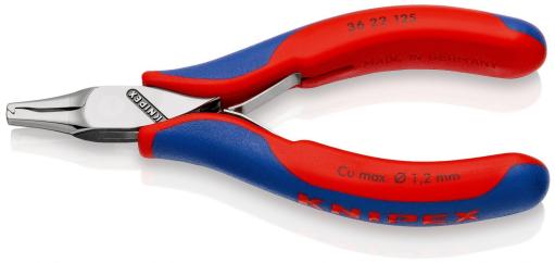 Knipex elektroničarska klešta za opremanje 125mm 36 22 125