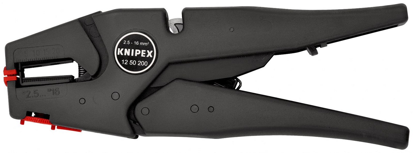 Knipex automatska klešta za skidanje izolacije 2.5-16mm² 12 50 200