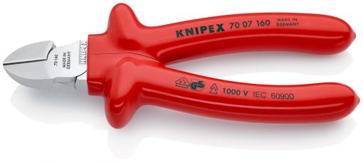 Knipex kose sečice izolovane 160mm 70 07 160