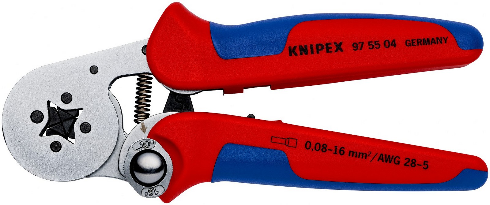 Knipex 97 55 04 SB samopodešavajuća klešta završne čaure 180 mm